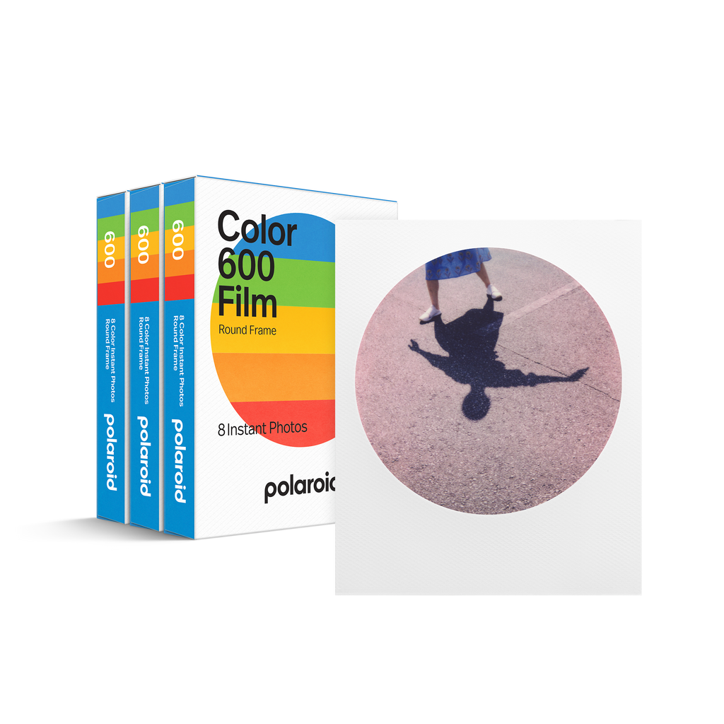 Color 600 Round Frame Film Triple Pack – Polaroid US